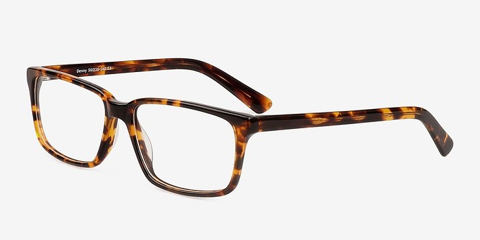 Denny Brown Tortoise Men Acetate Eyeglasses Eyebuydirect